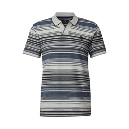 Street One Men Poloshirt Herren Gr&ouml;&szlig;e M nachtblau / dunkelblau / wei&szlig;