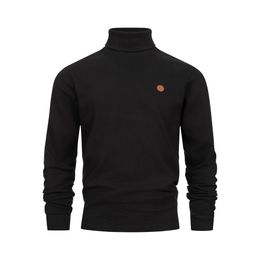 INDICODE Jeans Langarmshirt ' INGuadalupe Roll neck ' Herren Gr&ouml;&szlig;e XL schwarz