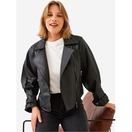 Bianco Lucci Jacke Damen Gr&ouml;&szlig;e S schwarz