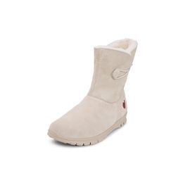 vitaform Stiefelette Damen Gr&ouml;&szlig;e 44 offwhite Winterschuhe