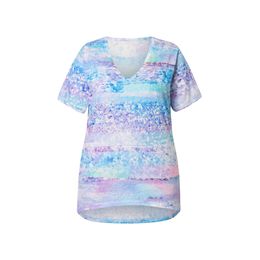 Angel of Style Shirt Damen Gr&ouml;&szlig;e 7XL t&uuml;rkis / hellblau / lila / wei&szlig;