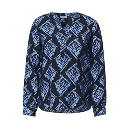 Cecil Bluse Damen Gr&ouml;&szlig;e S nachtblau / hellblau