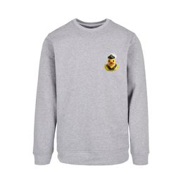 F4NT4STIC Sweatshirt 'Rubber Duck Captain' Herren Gr&ouml;&szlig;e 4XL gelb / grau / orange / schwarz