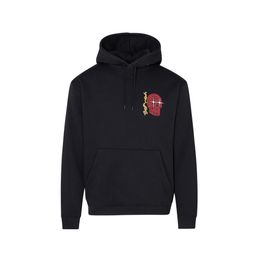 Volcom Sweatshirt 'Noder' Herren Gr&ouml;&szlig;e XL honig / hellgr&uuml;n / melone / schwarz