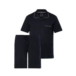 JP1880 Pyjama Herren Gr&ouml;&szlig;e L marine / wei&szlig;