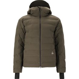 SOS Sportjacke 'Fieberbrunn' Herren Gr&ouml;&szlig;e L creme / dunkelgr&uuml;n / schwarz