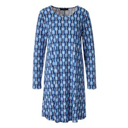 Aniston Casual Kleid Damen Gr&ouml;&szlig;e 36 blau / aqua Winterkleid