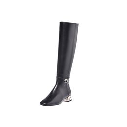 Baldinini Stiefel Damen Gr&ouml;&szlig;e 38.5 gold / schwarz Winterschuhe