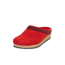 Stegmann Clogs 'Filzclogs Stegmann 108' Damen Gr&ouml;&szlig;e 38 kirschrot