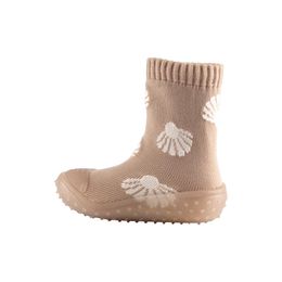 Sterntaler Socken 'Adventure' M&auml;dchen Gr&ouml;&szlig;e 20 camel / wei&szlig;