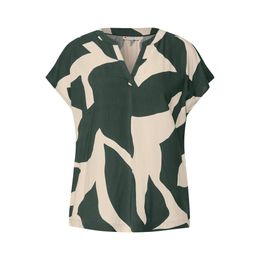 Street One Bluse Damen Gr&ouml;&szlig;e L creme / gr&uuml;n