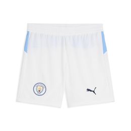 Puma Sportshorts 'Manchester City 25/26' Jungen Gr&ouml;&szlig;e 128 navy / hellblau / schwarz / wei&szlig;