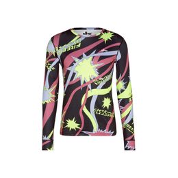 Elho Shirt Herren Gr&ouml;&szlig;e M grau / limette / pink / schwarz