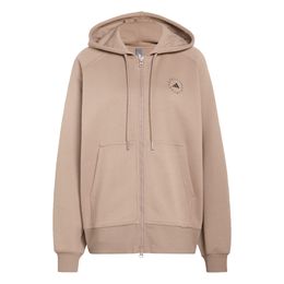 adidas by Stella McCartney Sportsweatjacke Damen Gr&ouml;&szlig;e M mokka