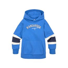 Kangaroos Sweatshirt Jungen Gr&ouml;&szlig;e 116/122 blau / schwarz / wei&szlig;