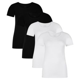 Bamboo basics T-Shirt Damen Gr&ouml;&szlig;e XL schwarz / wei&szlig;