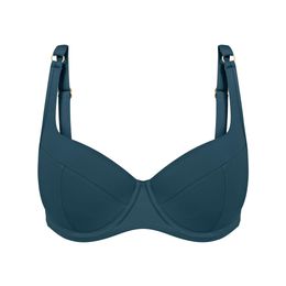 Triumph B&uuml;gel-Bikini-Top ' Summer Twist ' Damen Gr&ouml;&szlig;e 75 dunkelblau