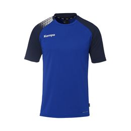 Kempa Funktionsshirt 'Ambition 28' Jungen Gr&ouml;&szlig;e 128 blau / schwarz / wei&szlig;