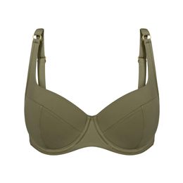 Triumph B&uuml;gel-Bikini-Top ' Summer Twist ' Damen Gr&ouml;&szlig;e 95 khaki
