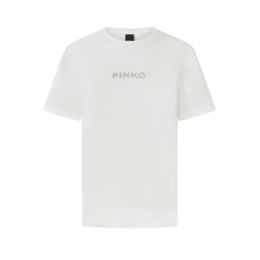 Pinko Shirt Damen Gr&ouml;&szlig;e L offwhite