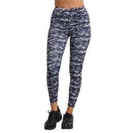 Bdtk Leggings Damen Gr&ouml;&szlig;e XL marine / basaltgrau / hellgrau