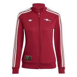 adidas originals Jacke 'FC Arsenal Terrace Icons' Jungen Gr&ouml;&szlig;e 140 karminrot / wei&szlig;