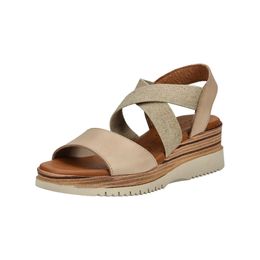 COSMOS Comfort Sandale Damen Gr&ouml;&szlig;e 38 beige