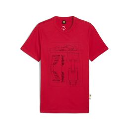 Puma Funktionsshirt 'Scuderia Ferrari' Herren Gr&ouml;&szlig;e 4XL rot / schwarz