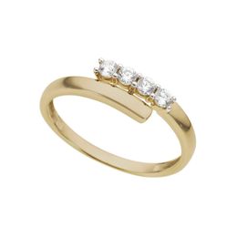 Firetti Ring Damen Gr&ouml;&szlig;e 56/57 gold / transparent