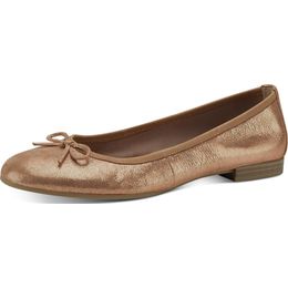 Tamaris Ballerina 'Alena' Damen Gr&ouml;&szlig;e 42 champagner