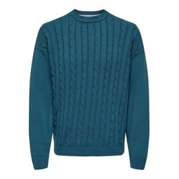 Only & Sons Only & Sons Pullover 'Lamard' Herren Gr&ouml;&szlig;e S cyanblau