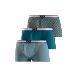 s.Oliver Boxershorts Herren Gr&ouml;&szlig;e S gr&uuml;n / smaragd / jade / wei&szlig;