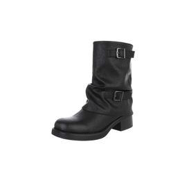 Ital-Design Boots Damen Gr&ouml;&szlig;e 36 schwarz Winterschuhe
