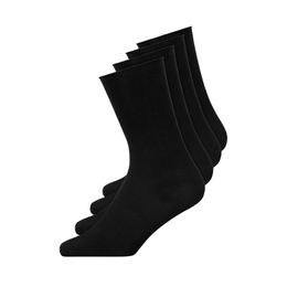 SNOCKS Socken Damen Gr&ouml;&szlig;e 39/42 schwarz