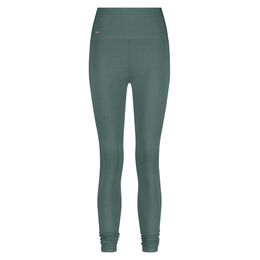 Urban Goddess Yoga & Activewear Leggings 'Surya Dry Fit Yoga & Pilates' Damen Gr&ouml;&szlig;e M gr&uuml;nmeliert