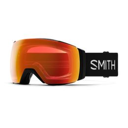 Smith M00713 | Skibrillen Unisex | Fassung: Kunststoff Schwarz | Glasfarbe: Rot Spiegel Rot