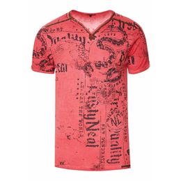 Rusty Neal T-Shirt Herren Gr&ouml;&szlig;e XXL rot