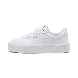 Puma Sneaker Damen Gr&ouml;&szlig;e 36 gold / wei&szlig;