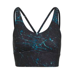 active by Lascana Lascana Active Top Damen Gr&ouml;&szlig;e XS blau / schwarz