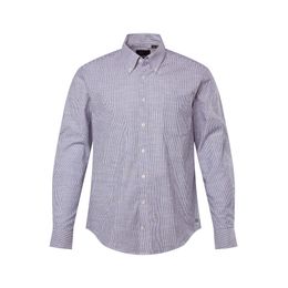 JP1880 Hemd Herren Gr&ouml;&szlig;e 8XL lavendel / wei&szlig;