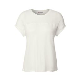 Street One T-Shirt Damen Gr&ouml;&szlig;e XL wei&szlig;