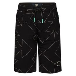 PETROL INDUSTRIES Shorts 'Cedros' Jungen Gr&ouml;&szlig;e 152 schwarz / wei&szlig;