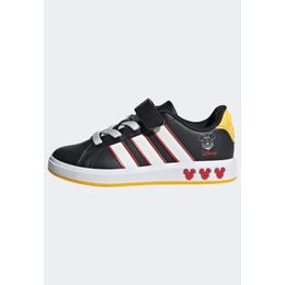 adidas Sportswear Sportschuh 'Grand Court Mickey' Jungen Gr&ouml;&szlig;e 33 rot / schwarz / wei&szlig;