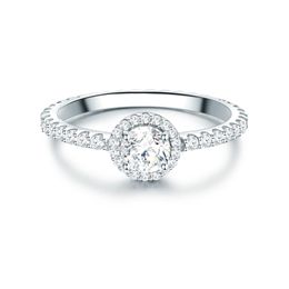 Trilani Ring Damen Gr&ouml;&szlig;e 54 silber
