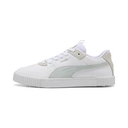 Puma Sneaker 'Cali' Herren Gr&ouml;&szlig;e 44 creme / hellgr&uuml;n / wei&szlig;