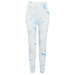 Born Living Yoga Sporthose 'Helio' Damen Gr&ouml;&szlig;e XS blau / wei&szlig;