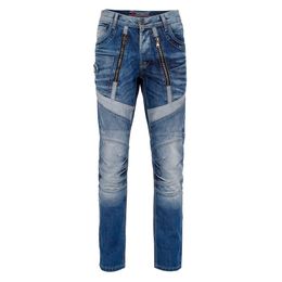 Cipo & Baxx Cipo & Baxx Jeans mit geradem Bein Herren Gr&ouml;&szlig;e 42 blau