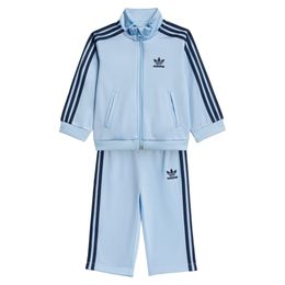 adidas originals Jogginganzug 'Firebird' Jungen Gr&ouml;&szlig;e 68 navy / hellblau