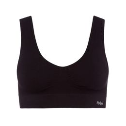 Bee Dees Beedees Top 'Bustier Comfee Crop Top' Damen Gr&ouml;&szlig;e M/L schwarz
