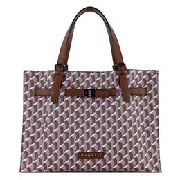 Bugatti Shopper 'Ella' Damen Gr&ouml;&szlig;e One Size grau / taupe / burgunder / wei&szlig;